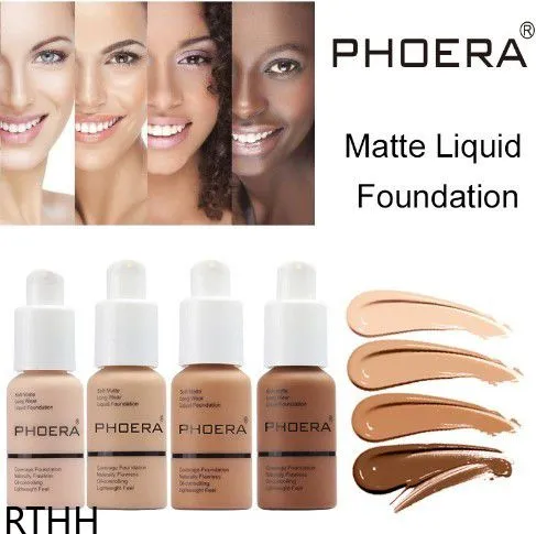 PHOERA Squad Long-WearingCosmetics You Can Face It Liquid Foundation in ...