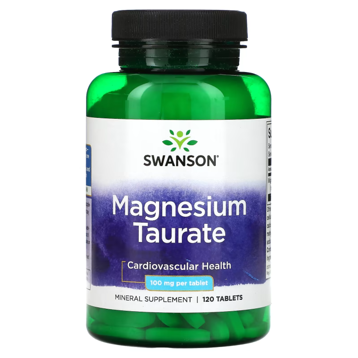 Swanson, Magnesium Taurate, 100 mg, 120 tablets | Lazada PH