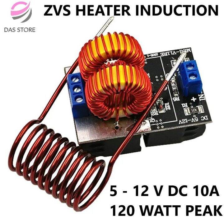 Modul Pemanas Induksi Induction heater ZVS Heating Heater 12V 10A 120watt | Lazada Indonesia