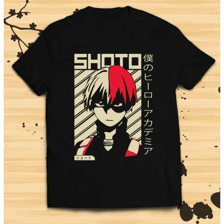 MY HERO ACADEMIA ANIME SHOTO Todoroki CUSTOMIZED SHIRT | Lazada PH