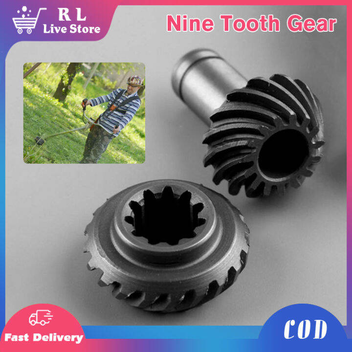 9 Tooth Gear Assembly For Brush Cutter Grass Trimmer Grass Mowers Power ...