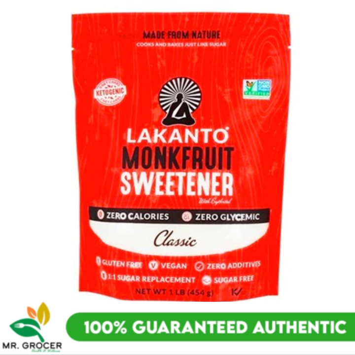 Lakanto Monkfruit Sweetener Classic 454g | Lazada PH