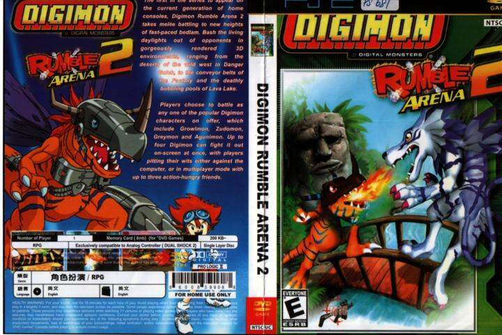 PS2 GAME DIGIMON RUMBLE ARENA 2 | Lazada