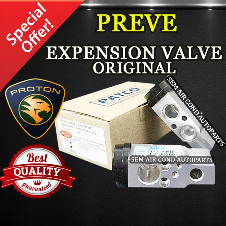 PROTON PREVE ORIGINAL PATCO EXPENSION/ EXPANSION VALVE (CAR AIR COND ...