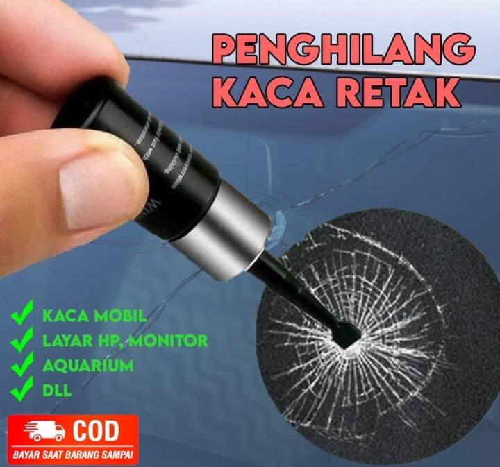 [HT] Lem Kaca Mobil Retak Lem Kaca Retak Windshield Repair Kit Glass ...