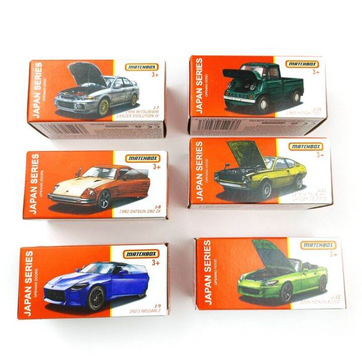 Matchbox Japan Series Cars HONDA T360/MITSUBISHI LANCER EVOLUTION/HONDA ...