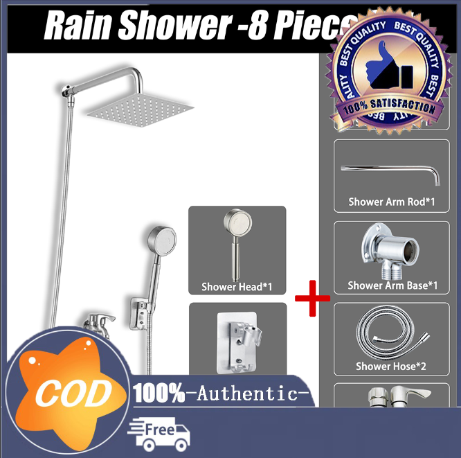 304 stainless steel shower set single point shower with faucet bathroom ...
