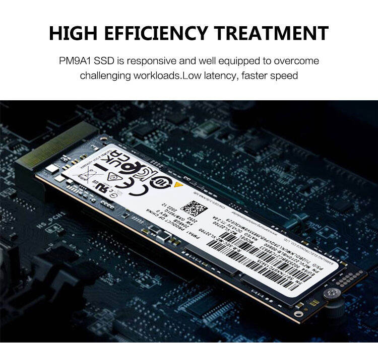 SAMSUNG SSD M2 Nvme PM9A1 256GB 1024GB 2048GB ภายใน Solid State Drive ...