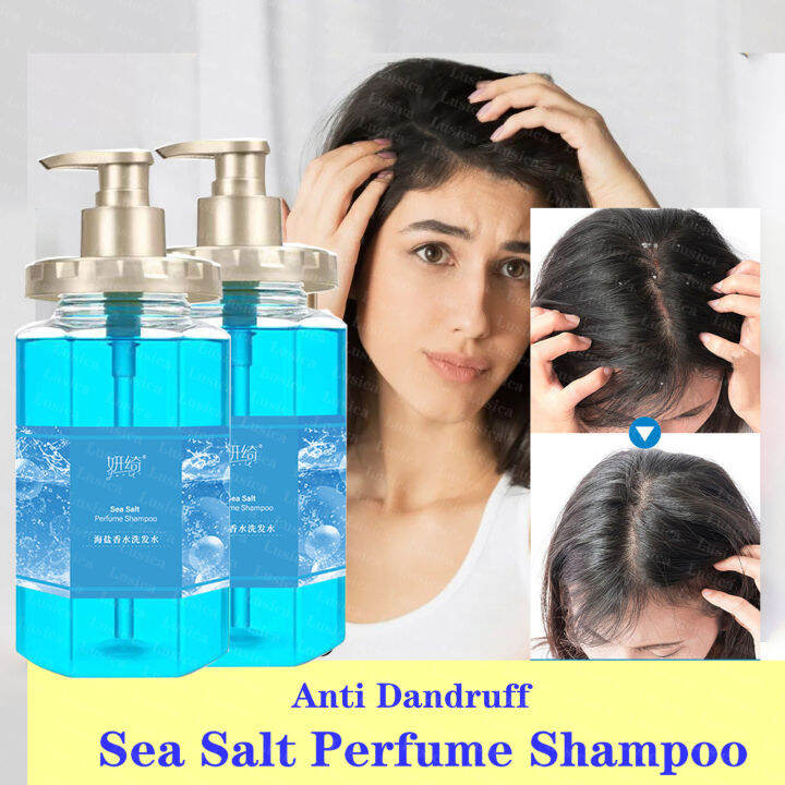 500ML Sea Salt Anti Dandruff Shampoo for Scalp Itching and Dandruff for ...