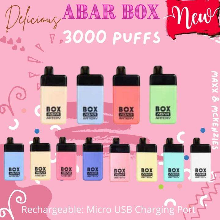 zy591 ABAR Artery 3000 Box (Rechargeable) AENQ | Lazada PH