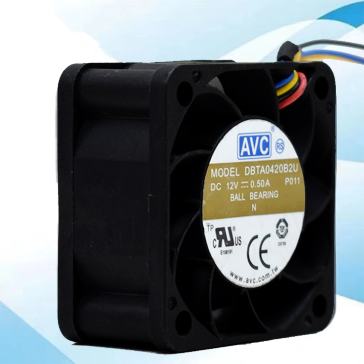 Kipas Fan AVC Processor 4 cm DC 12V 0.50A High Speed DBTA0420B2U KIPAS ...