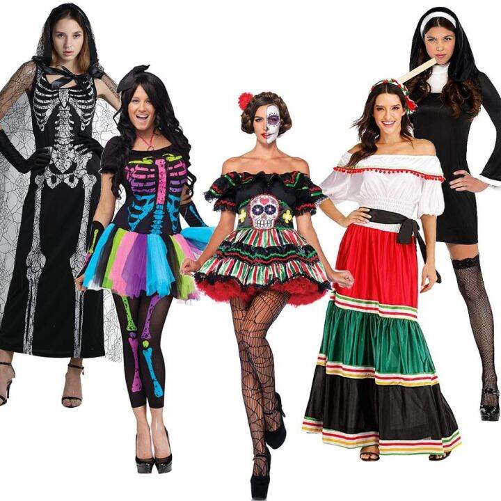 [lao Zhang Fashion Cosplay) Reneecho Women Costume 2020 Zombie Vampire