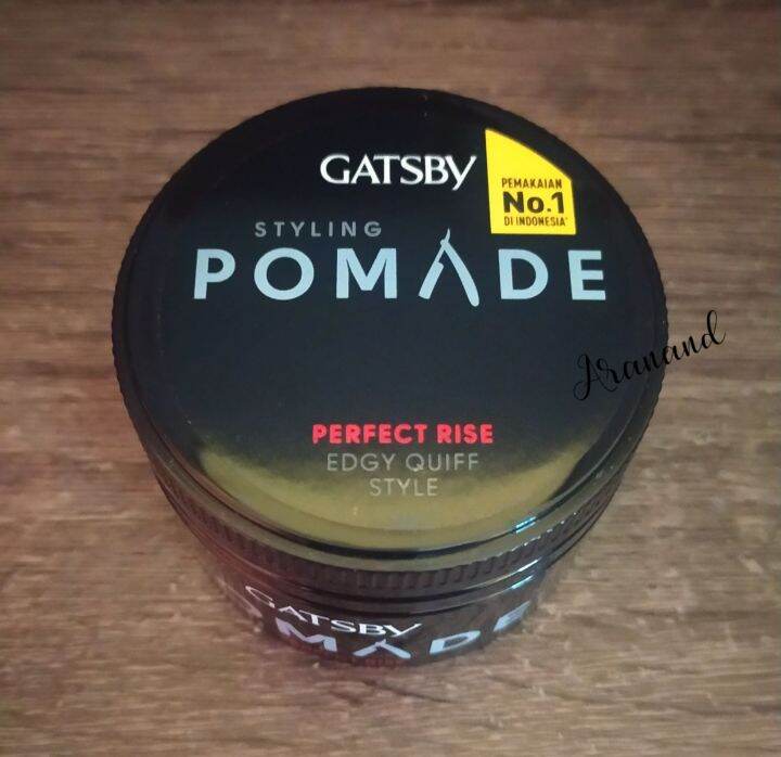 Gatsby Styling Pomade Perfect Rise ( Hitam ) 75gr | Lazada Indonesia