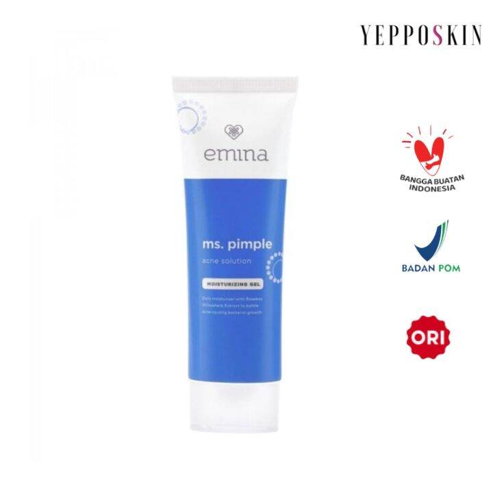 EMINA Ms Pimple Acne Solution Moisturizing Gel 20 ml | Lazada Indonesia