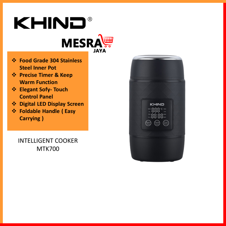 Khind Intelligent Cooker 0.7L - MTK700 | Lazada