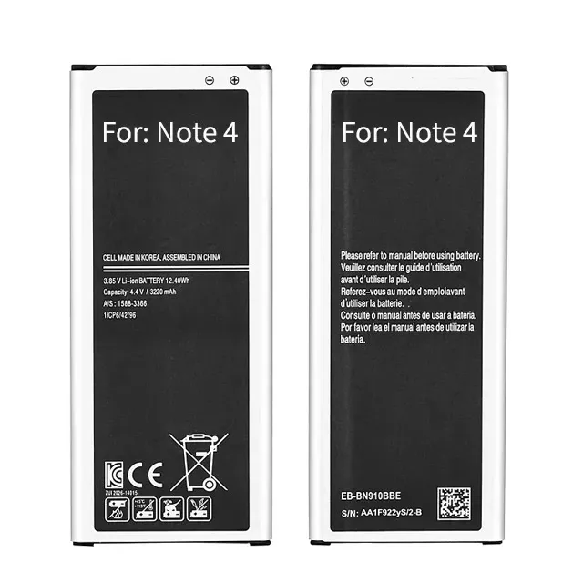 Battery For Samsung Galaxy Note4 N9100 N9109 Eb Bn910bbe Original