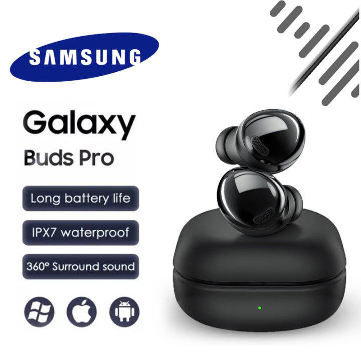 SAMSUNG Galaxy Buds Pro In-ear Noise-cancelling Earbuds with Built-in ...