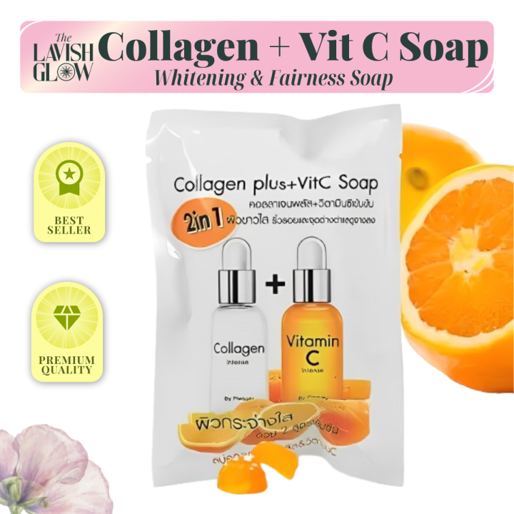 Collagen Plus + VitC Soap |VITAMIN C promotes collagen production ...