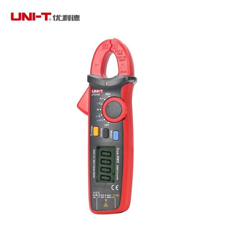 UNI-T UT204 Pro UT210E MAX Digital Current Clamp Meter Multimeter True ...