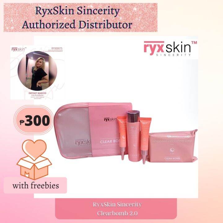 Ryx Skin CLEARBOMB SET 3.0 with FREEBIES | Lazada PH