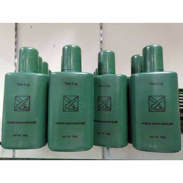 SERBUK BADAN DAN KAKI (BEDAK HIJAU) BAGI KEGUNAAN LATIHAN DAN OPERASI ...