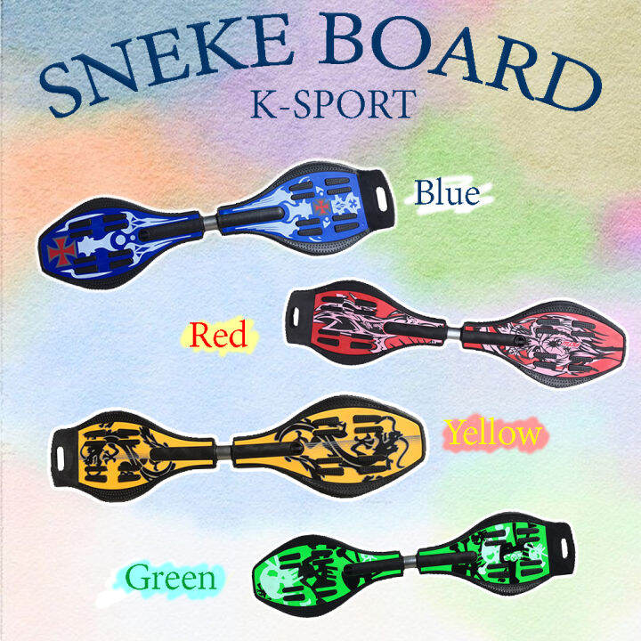 KS Snakeboard สเน็คบอร์ด ล้อมีไฟ PU(PP) (ออเดอร์ละไม่เกิน4ชิ้น)/C014 ...