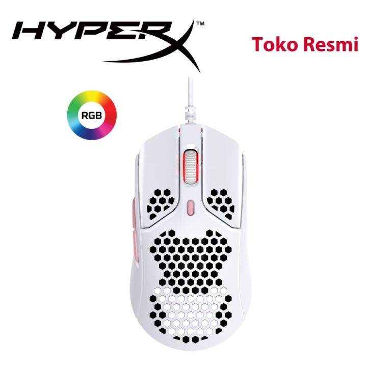 HyperX Pulsefire Haste (White/Pink) - Gaming Mouse | Lazada Indonesia