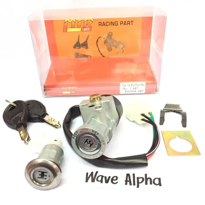 Motorcycle Anti Theft Key Set Wave Alpha | Lazada PH