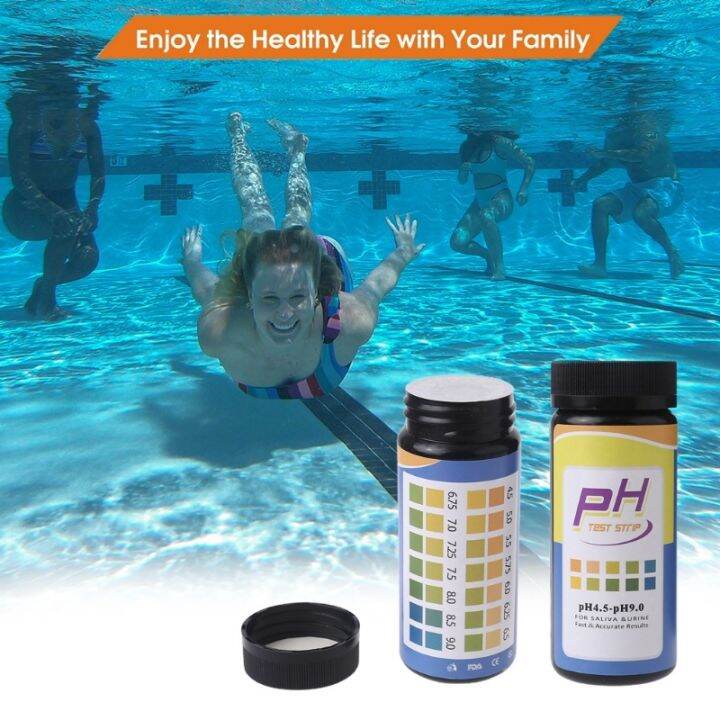 【Ready Stock】 SE 100 Pcs Water Test Paper Cartridge Water Quality Test ...