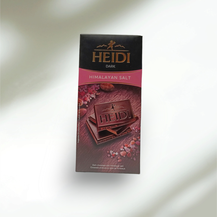 (Romania) Heidi Dark Chocolate. Himalayan Salt. 80 grams. | Lazada PH