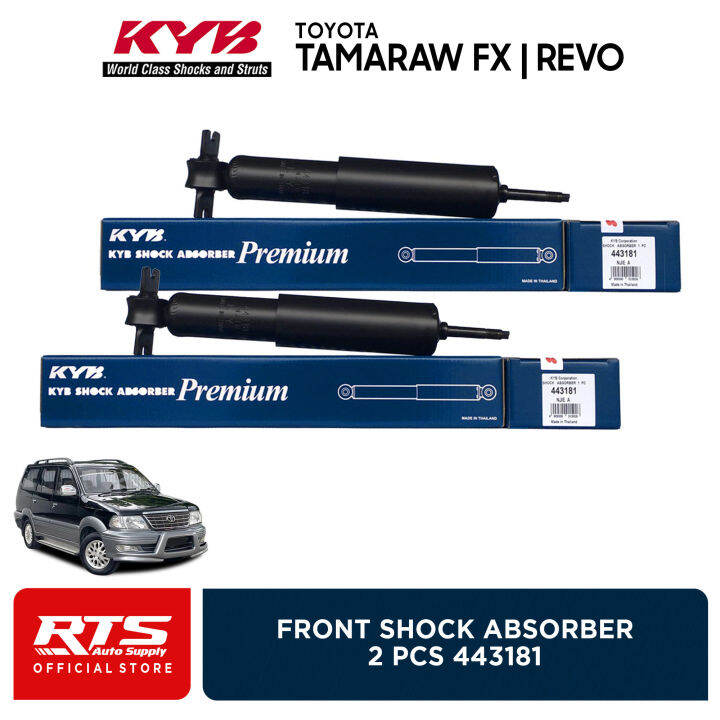 KYB Premium Fluid Type Font Shock Absorber Toyota Tamaraw FX 1991 - 1996 / Revo 1997 - 2005 ...