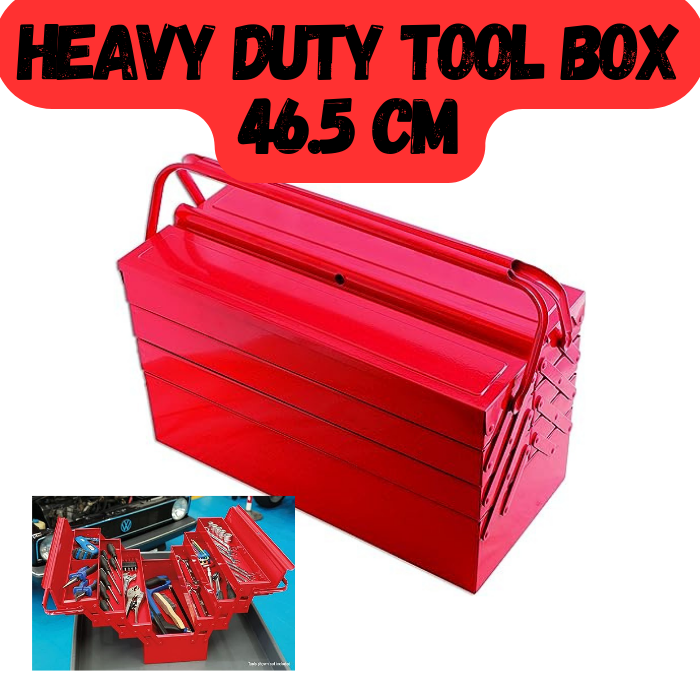 Heavy Duty Tool Box 46.5cm | Lazada