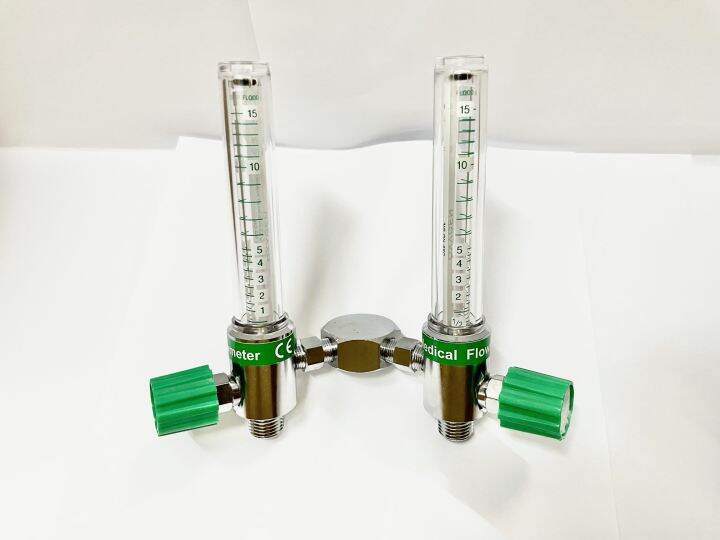 Twin Oxygen flowmeter 0-15lpm with MK4 probe | Lazada