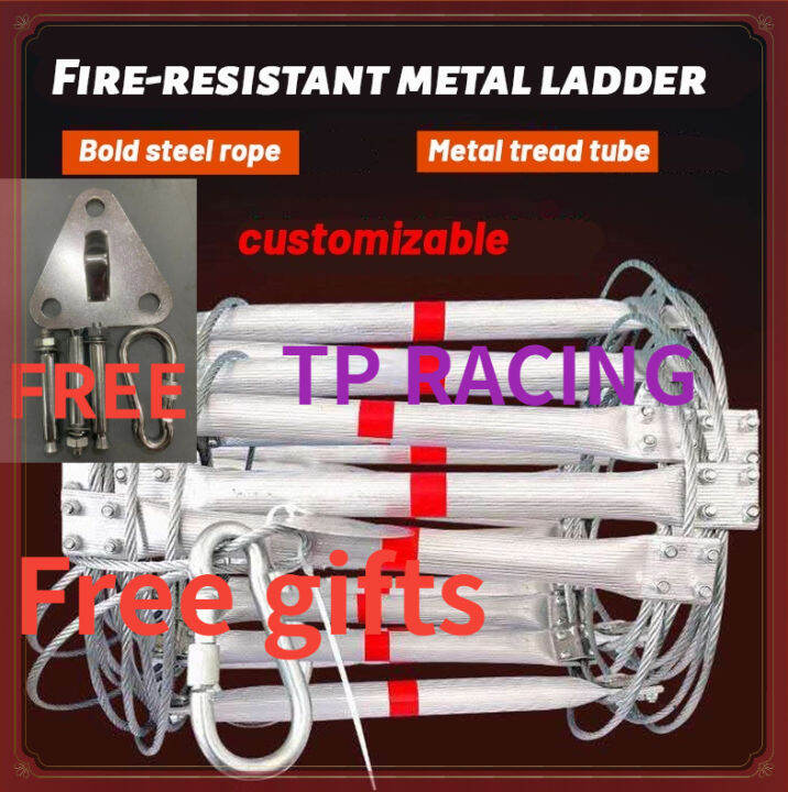 Fire escape ladder, fire wire rope ladder, high-altitude operation ...