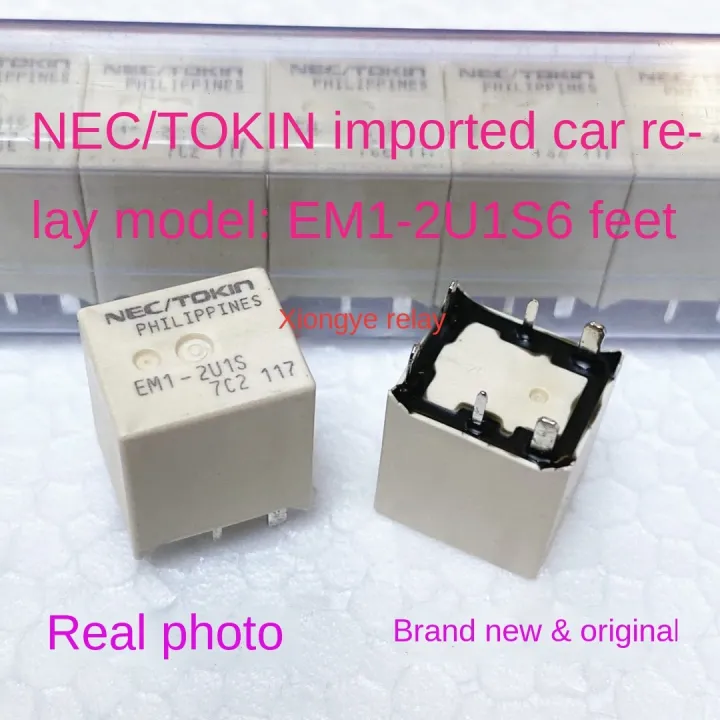 New 1PCS ↂ☼ EM1-2U1S genuine NEC-TOKIN brand new original relay 6-pin ...