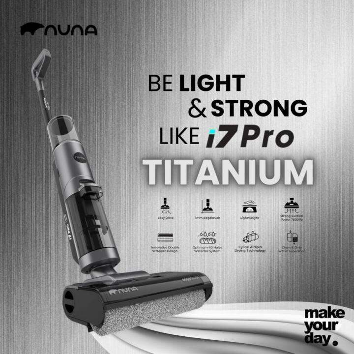 NUNA i7 Pro Cordless Wet Dry Sterilisation Vacuum Cleaner | Lazada ...