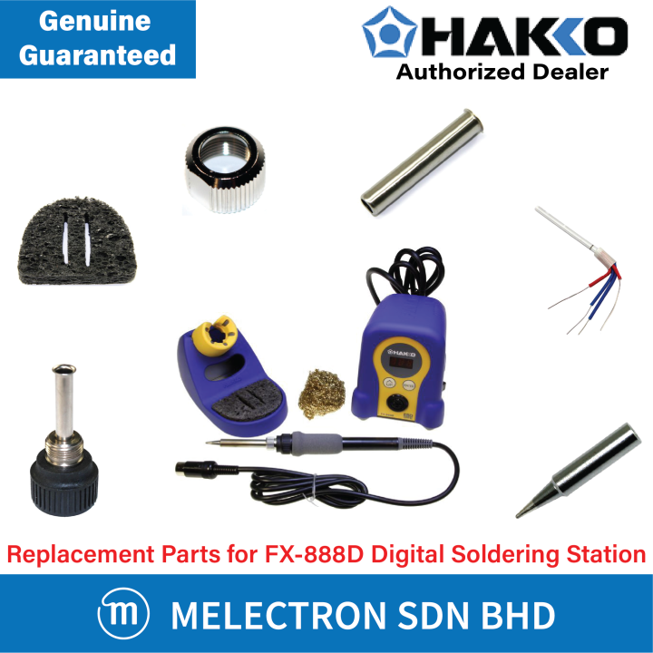 HAKKO Replacement Parts for FX-888D Digital Soldering Station ( T18 ...