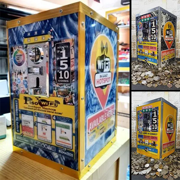 Piso Wifi Vendo with Eload 2n1 Vendo Machine Package 100A | Lazada PH