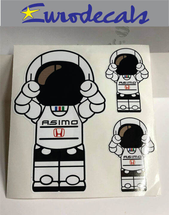 Eurodecals Honda Asimo Set Printed Sticker | Lazada PH