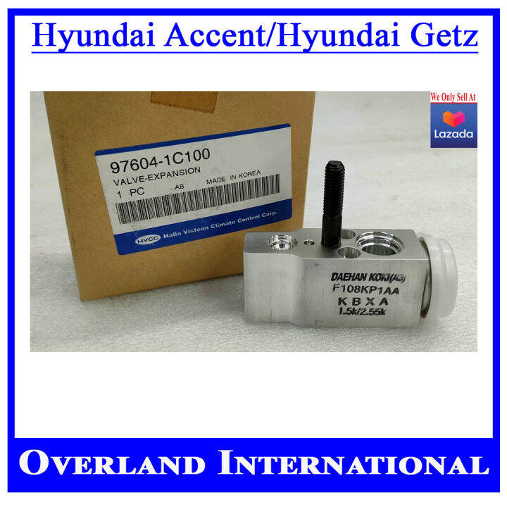 AIRCON EXPANSION VALVE For Hyundai Accent 2000-2005 / Hyundai Getz 2003 ...