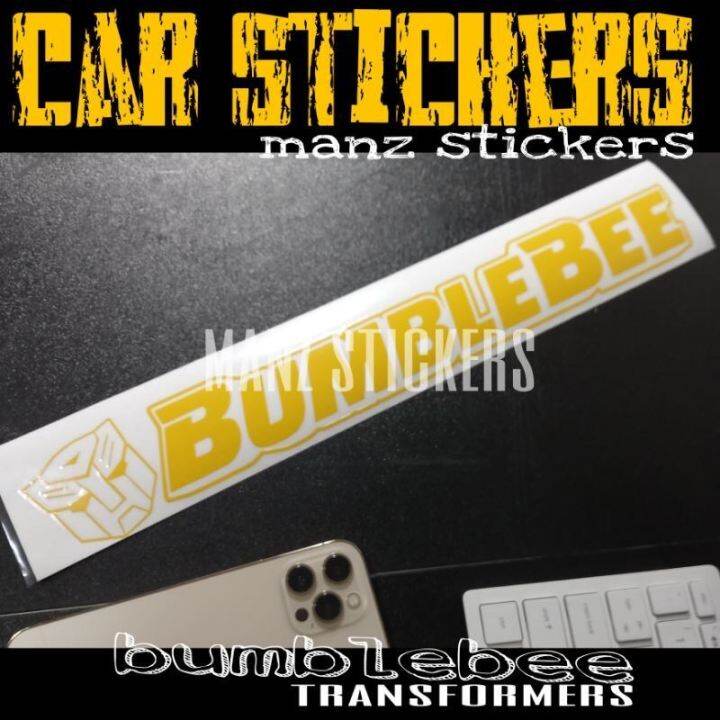[24 HOURS SHIP] STIKER KERETA VINYL DECAL BUMBLEBEE TRANSFORMERS ...