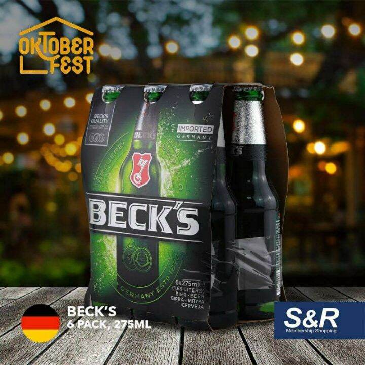 Beck's Bottled Beer 6 bottles | Lazada PH