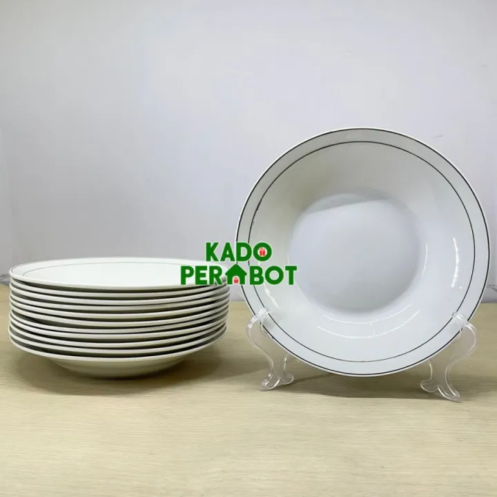 Piring keramik - piring makan - piring pesta hajatan - piring keramik ...