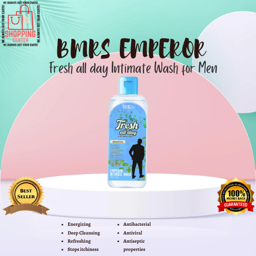 BEST SELLING BMRS FRESH ALL DAY EMPEROR MASCULINE INTIMATE WASH FOR MEN ...