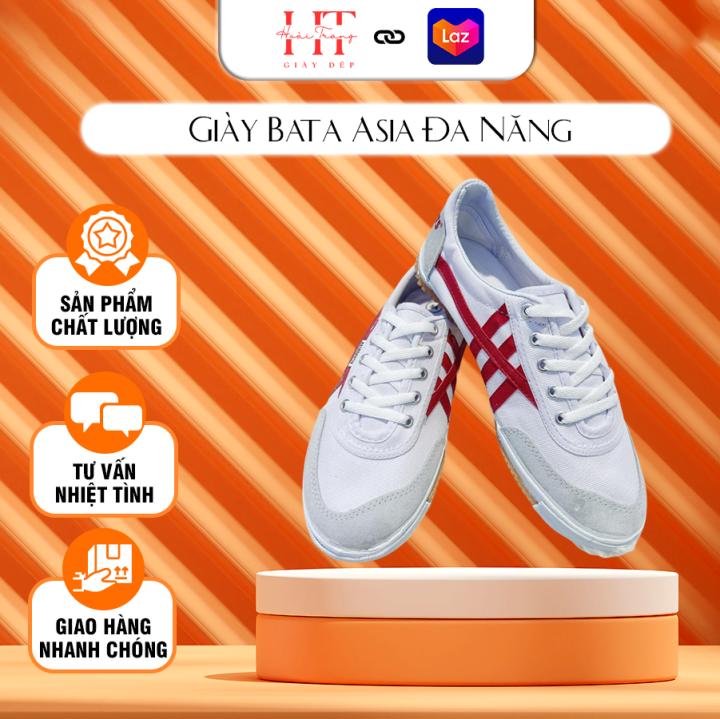 Giày Bata Asia Đa Năng Nam Nữ, Chạy Bộ, Đá Banh, Chơi Cầu Lông | Lazada.vn