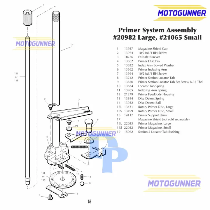 Dillon Precision Primer Assembly PARTS | Lazada PH