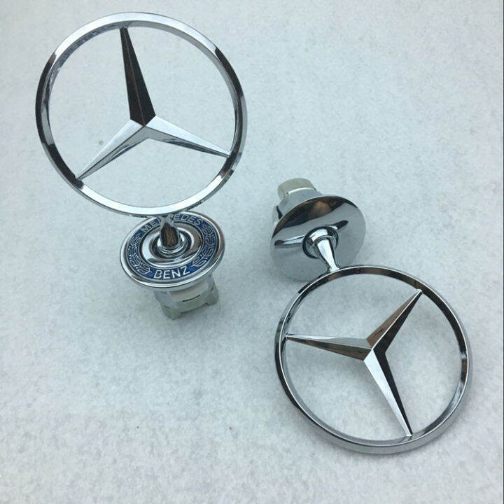 [OUS] Hood Bonnet Vertical Logo for Mercedes Benz W210 W220 W211 W204 ...
