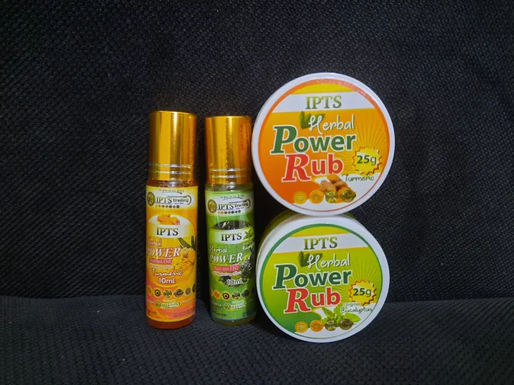 Herbal Power Rub and Roll on Oil | Lazada PH