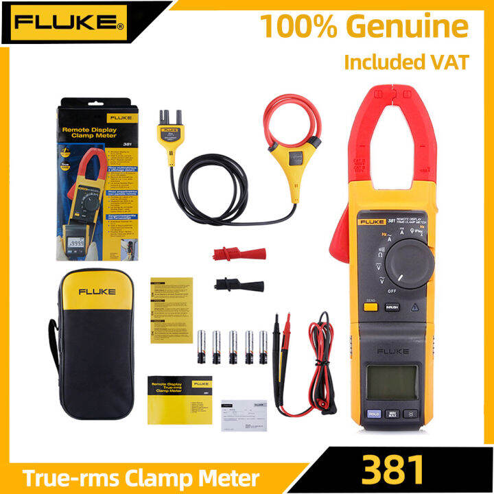 Fluke 381 Remote Display True-rms Clamp Meter iFlex 2500A Current ...