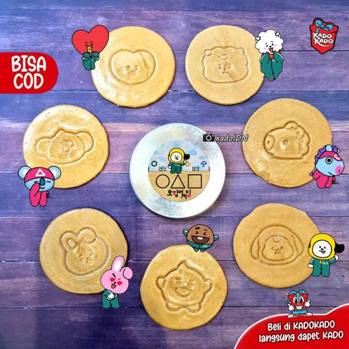 Dalgona candy / permen Dalgona by kado.idn | Lazada Indonesia